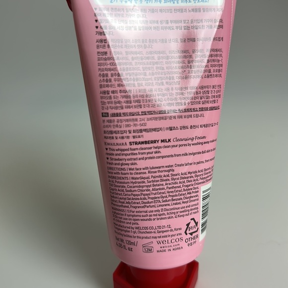 Kwailnara | Skincare | Kwailnara Strawberry Milk Cleansing Foam Korean ...